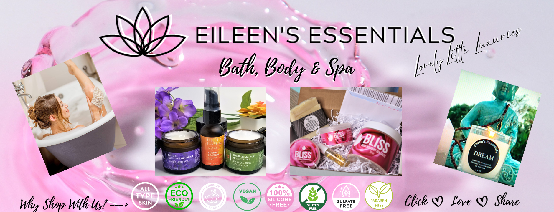 Eileen's Essentials A Lifestyle Brand of Spa Treats & Home Inspiration